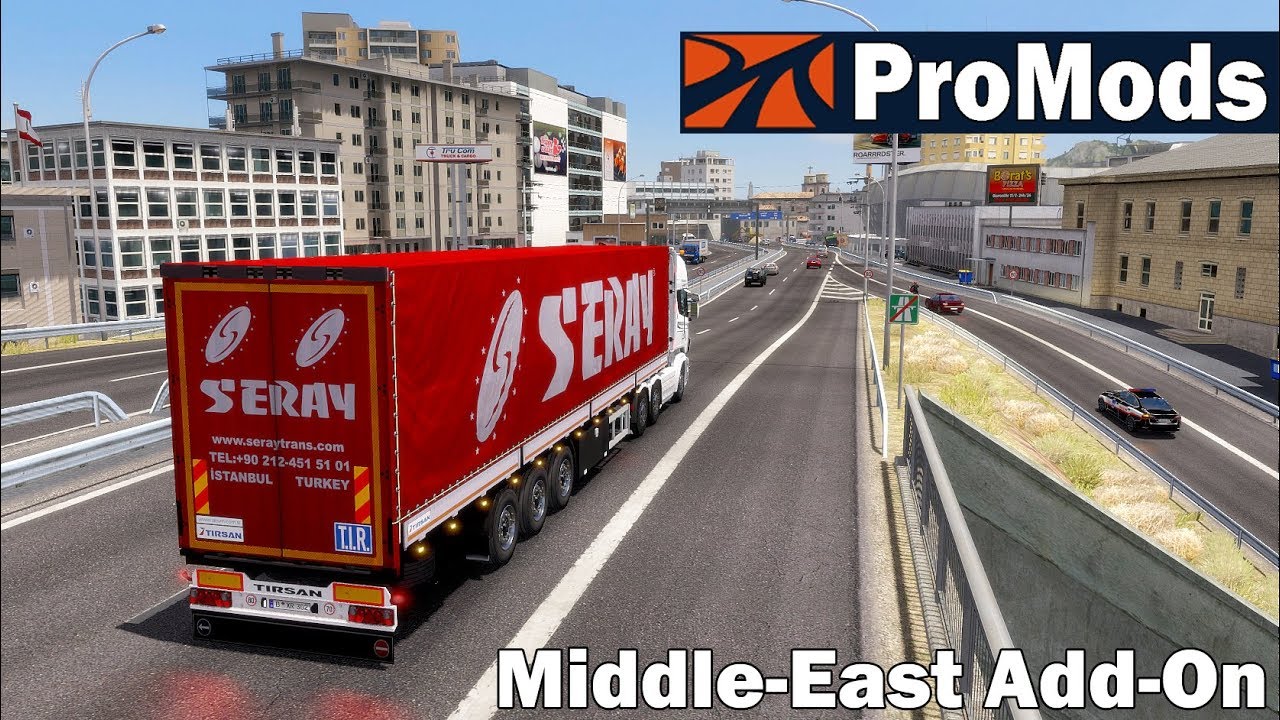 ETS2 ProMods Middle-East Add-On #1157: Absturz von Beirut nach Zypern ...