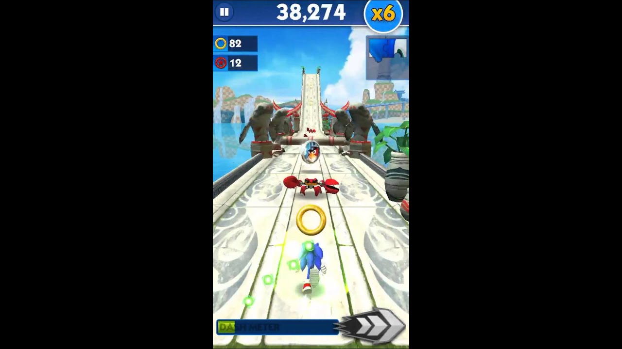 [Sonic Dash] DUCK! JUMP! ROLL! Sonic Dash-001 - YouTube