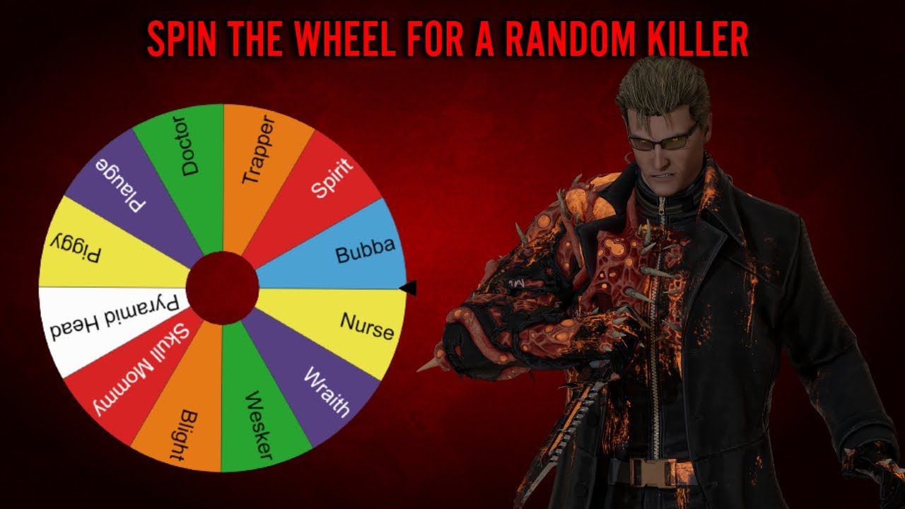 Spin The Wheel For A Random Killer | Dead By Daylight Challenge - YouTube