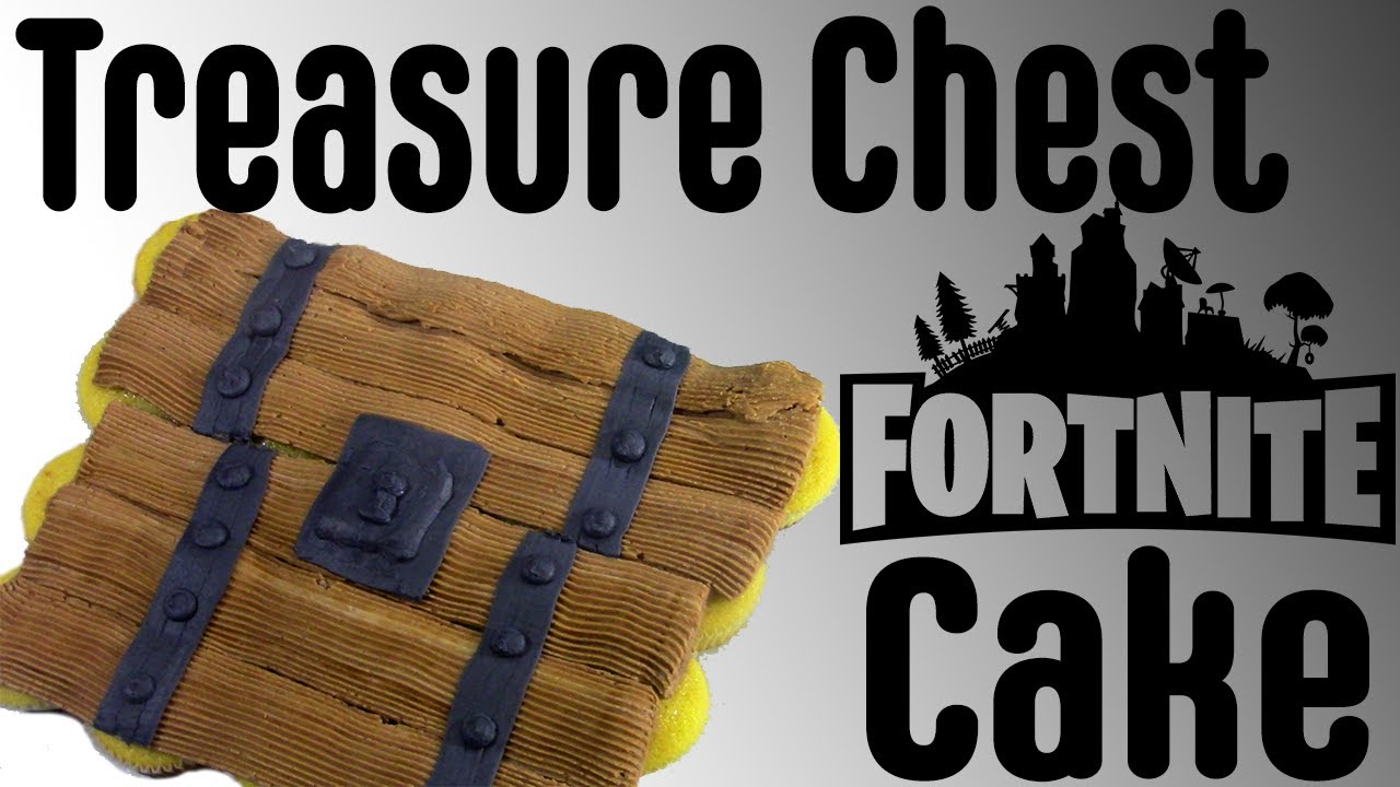 Treasure Chest FORTNITE CAKE | Sweetwater Cakes - YouTube