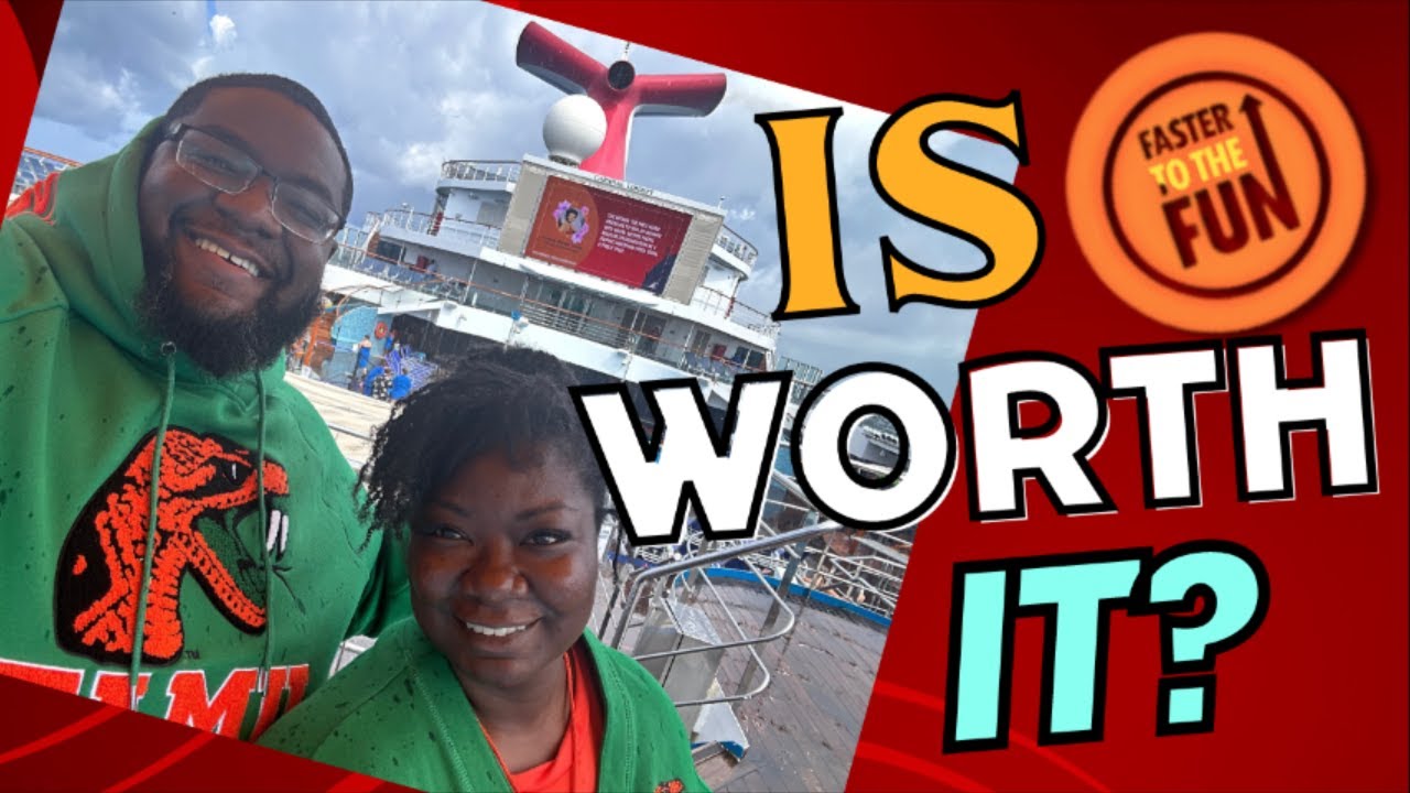 Was Faster to the Fun on Carnival Liberty worth the money? - YouTube