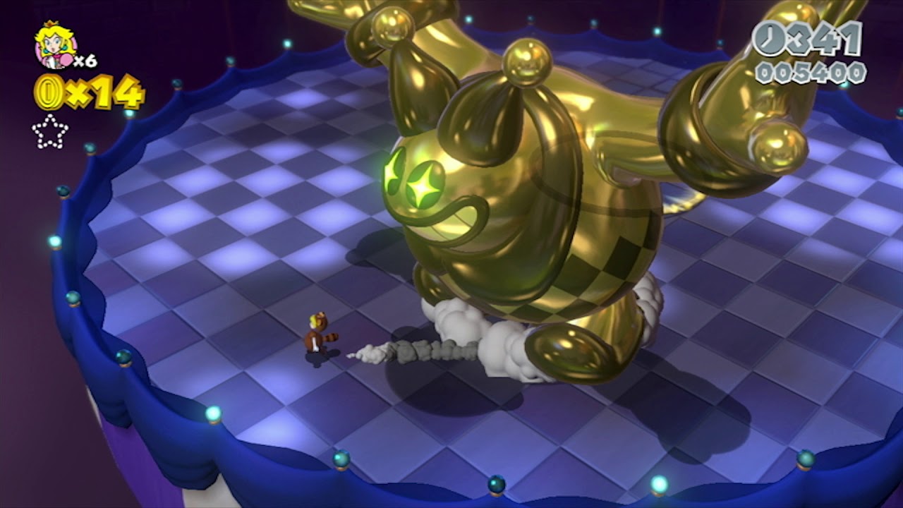 Super Mario 3D World Boss # 35: Motley Bossblob (2nd Time) - YouTube