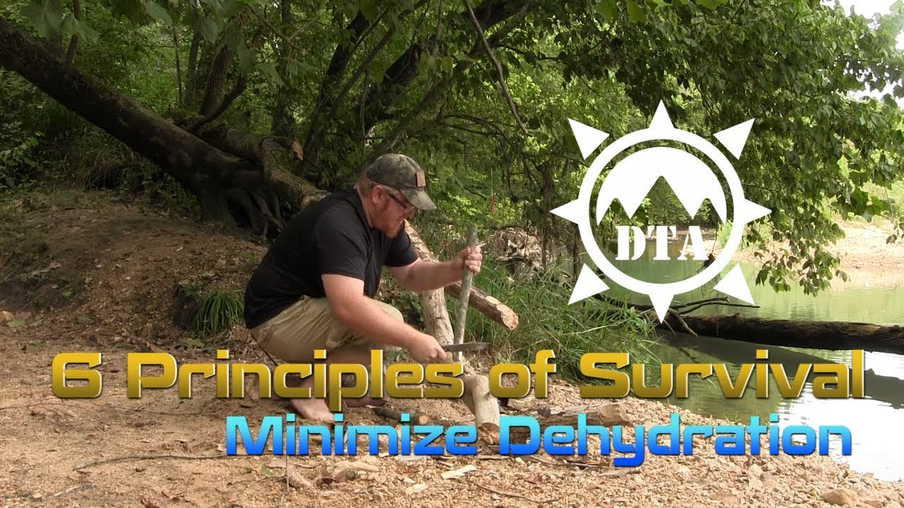 6 Principles of Survival - Minimize Dehydration - YouTube