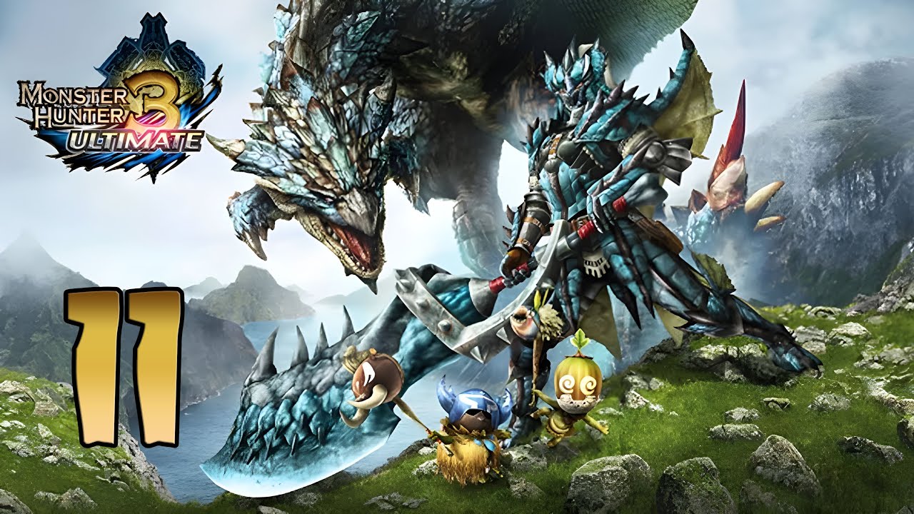 Monster Hunter 3 Ultimate [Hammer] [Veteran] [Wii U] #11 Barroth | Let ...