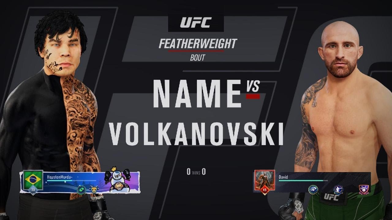 UFC 4 - Rage Quitting Series Ep.125 - CreatedFighter vs Volkanovski ...