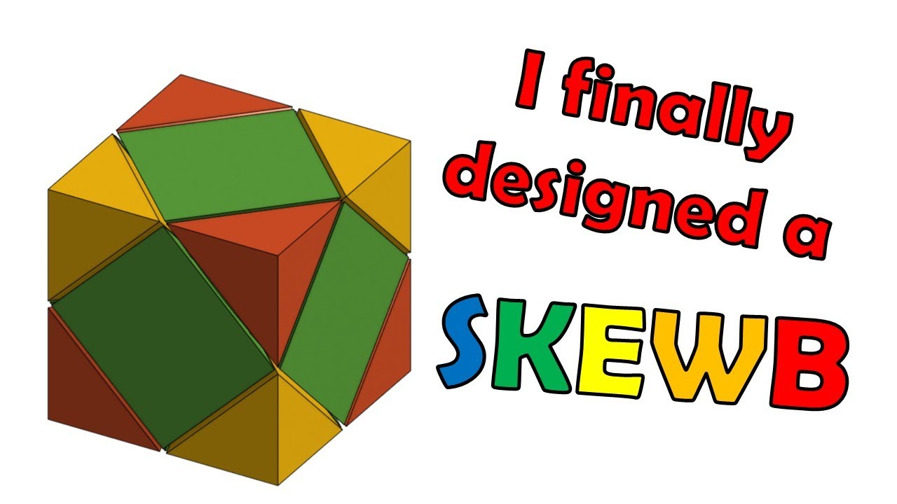 I finally designed a paper Skewb! - YouTube