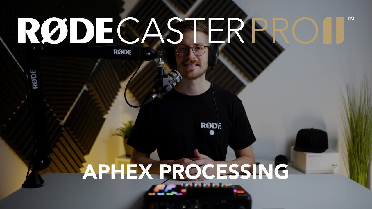 RØDECaster Pro II – APHEX Processing - YouTube