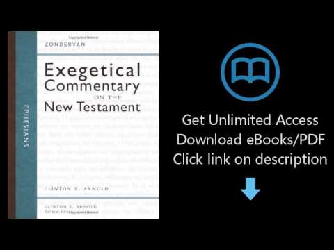 Ephesians (Zondervan Exegetical Commentary on the New Testament) - YouTube
