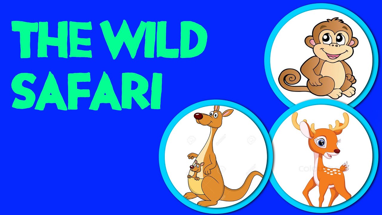 Fun N Learn Series | Facts For Kids | | The Wild Safari (In English ...