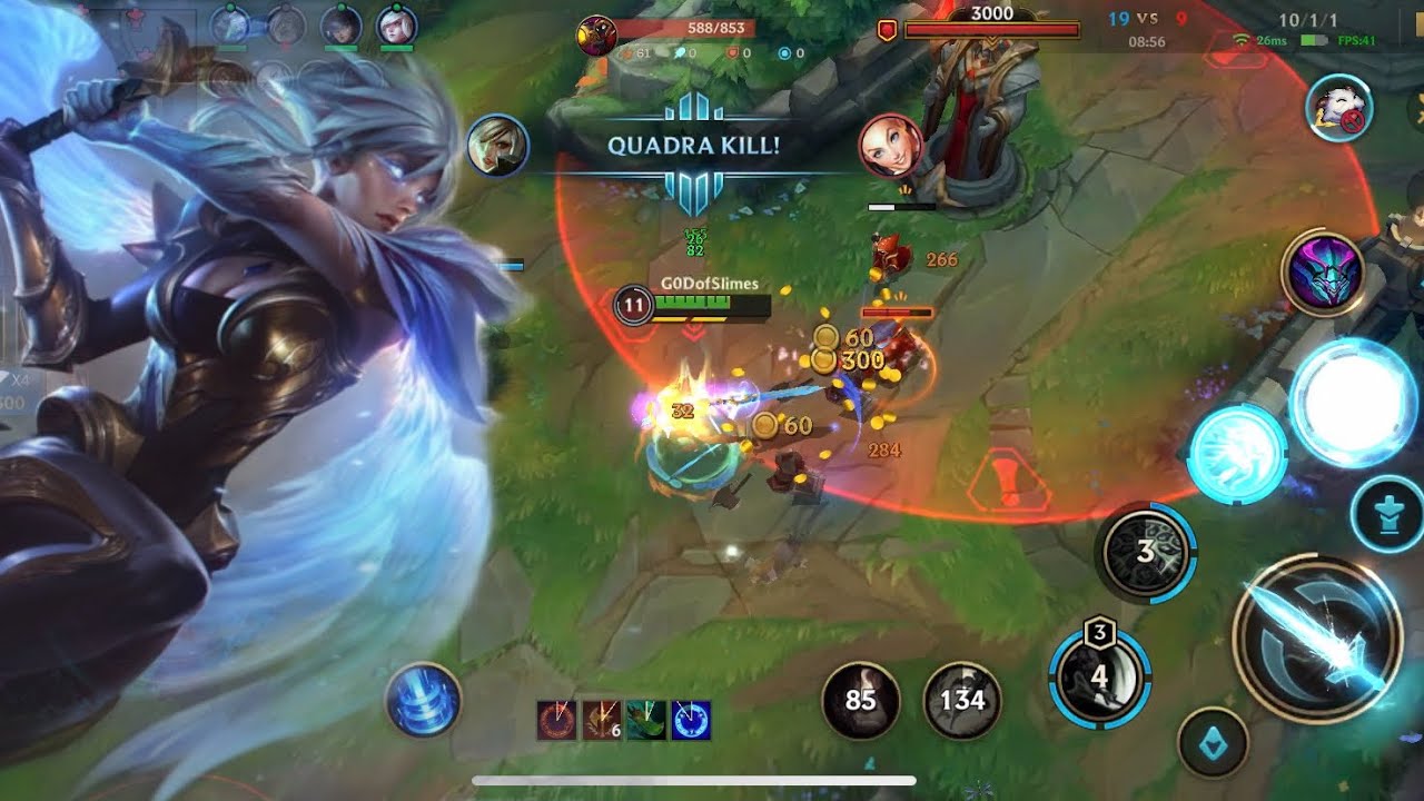 Wild Rift Riven Baron lane - YouTube