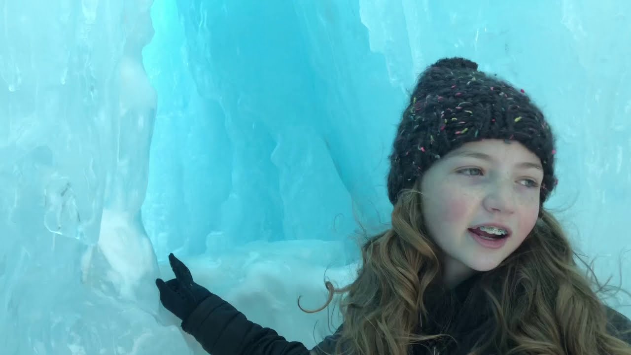 Ice castle slides 2019 - YouTube