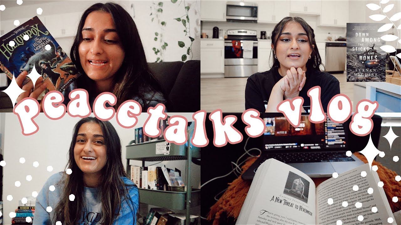PEACETALKS 48 HOUR READATHON VLOG: reading 3 books, law school prom, and not a lot of peace ⚔️💙 ...