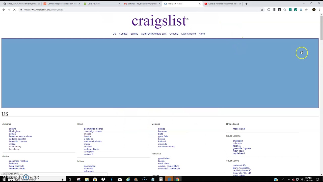 craigslist- resume building level rewards - YouTube