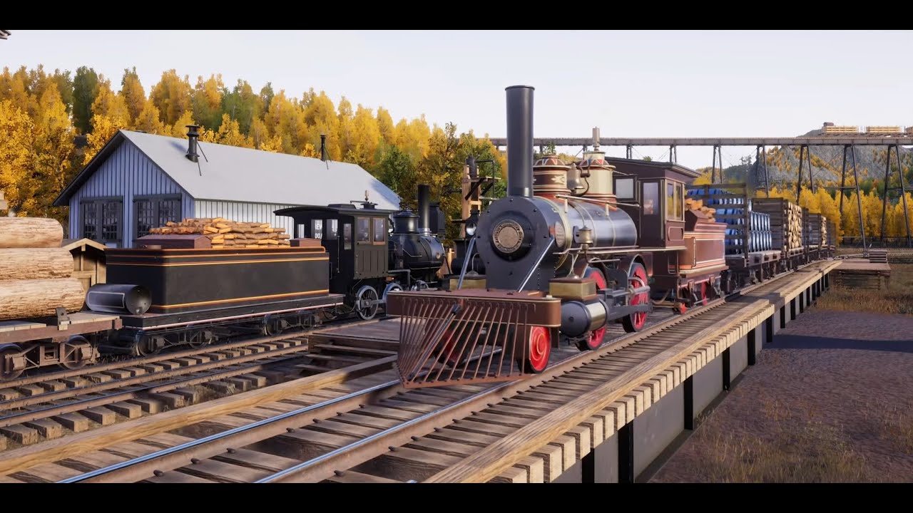 Railroads Online | Locomotive Trailer - YouTube