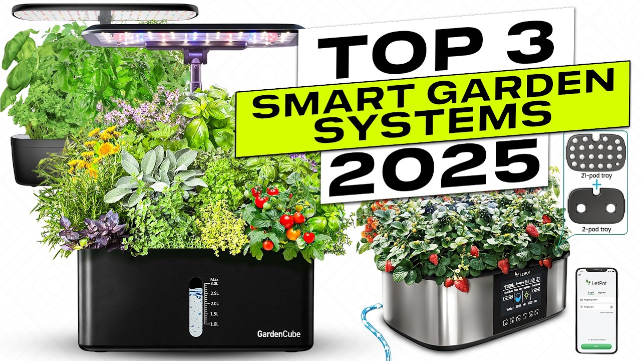 Top 3 BEST Smart Garden Systems - YouTube