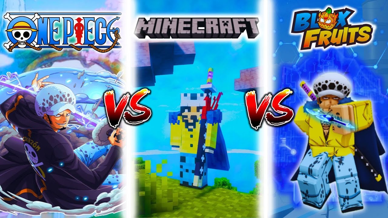 Ope Ope no mi: (Control) Anime VS Minecraft VS Roblox!! - Blox Fruits ...