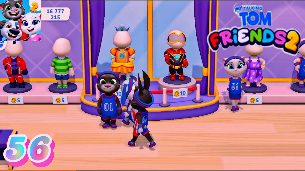 MY TALKING TOM FRIENDS 2 – Gameplay Walkthrough Part 56 (iOS & Android ...