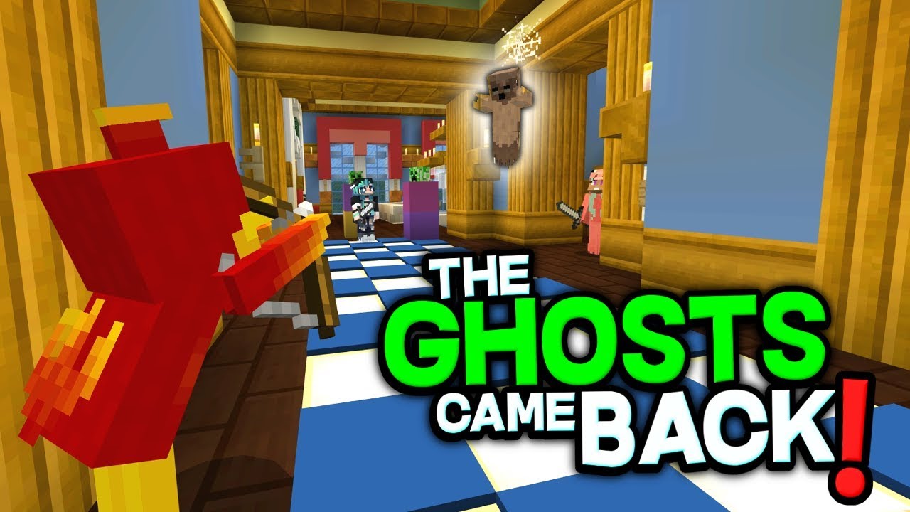 The GHOST'S CAME BACK ALIVE !! Minecraft Murder Mystery - YouTube