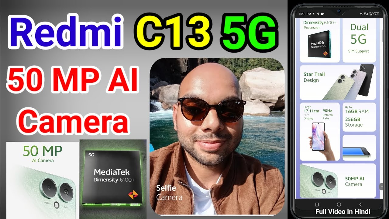 Redmi C13 5G / 50 MP AI Camera / Price ₹ 9,999 / 5G MediaTek Dimensity ...