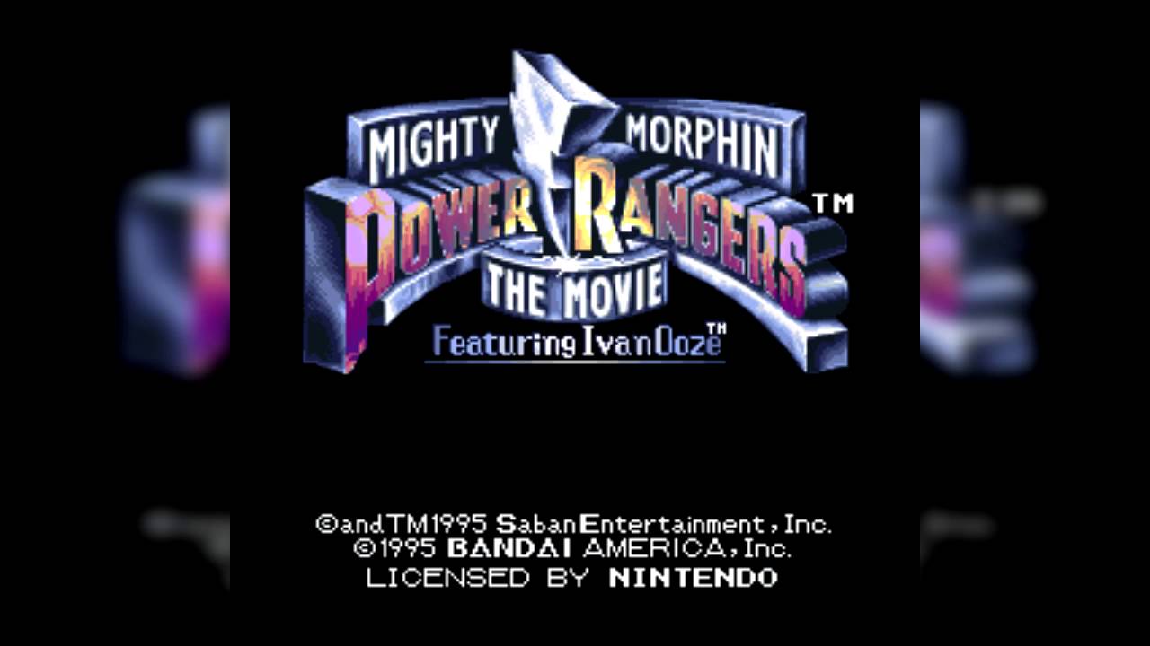 The Best of Retro VGM #766 - Mighty Morphin Power Rangers: The Movie ...