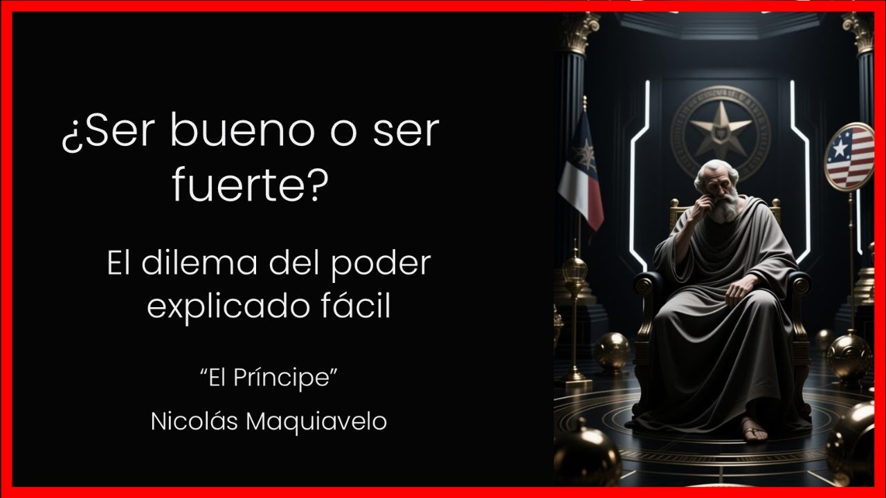 ¿Ser bueno o ser fuerte? El dilema del poder explicado fácil - YouTube