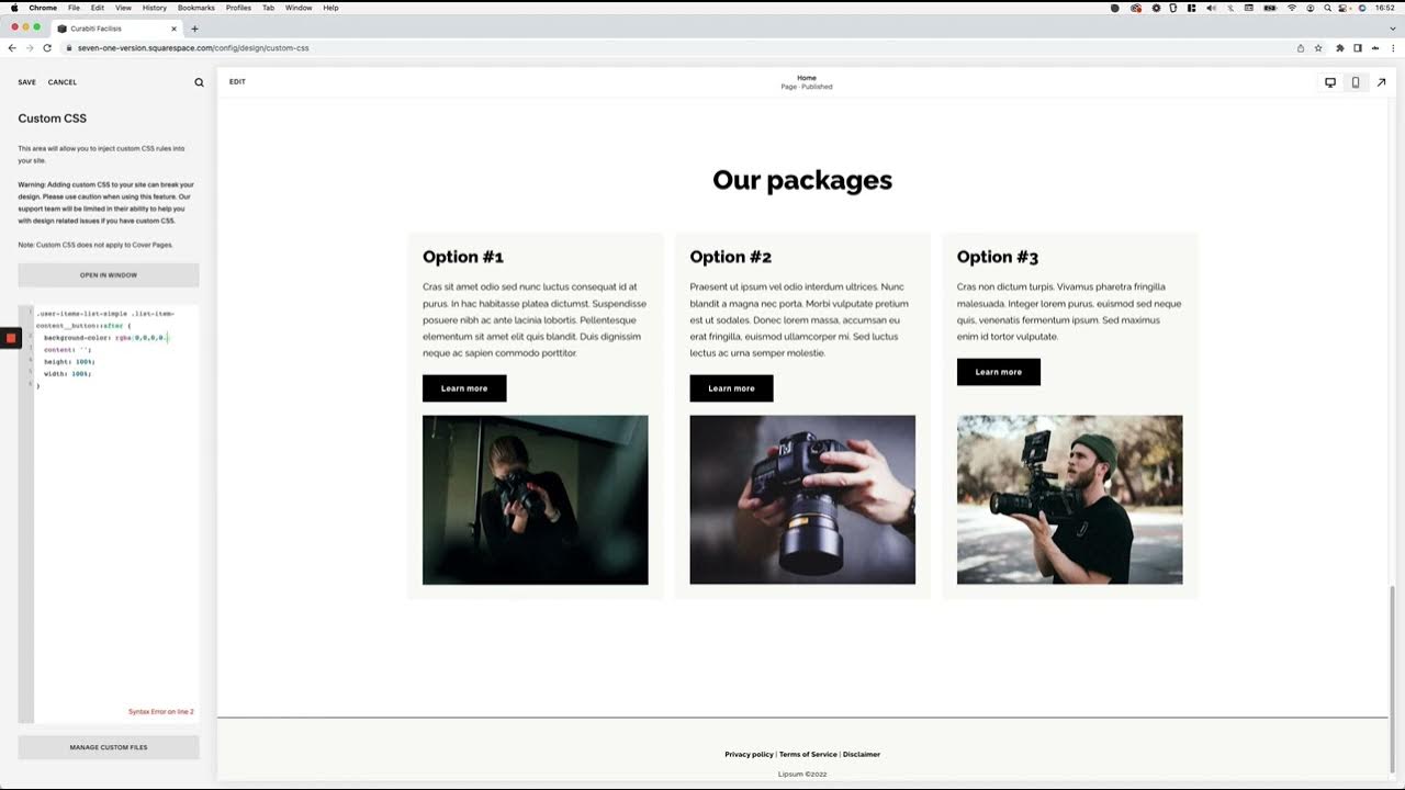 How to make Auto List items fully clickable in Squarespace 7.1 | Day 4 of 12DOC - YouTube