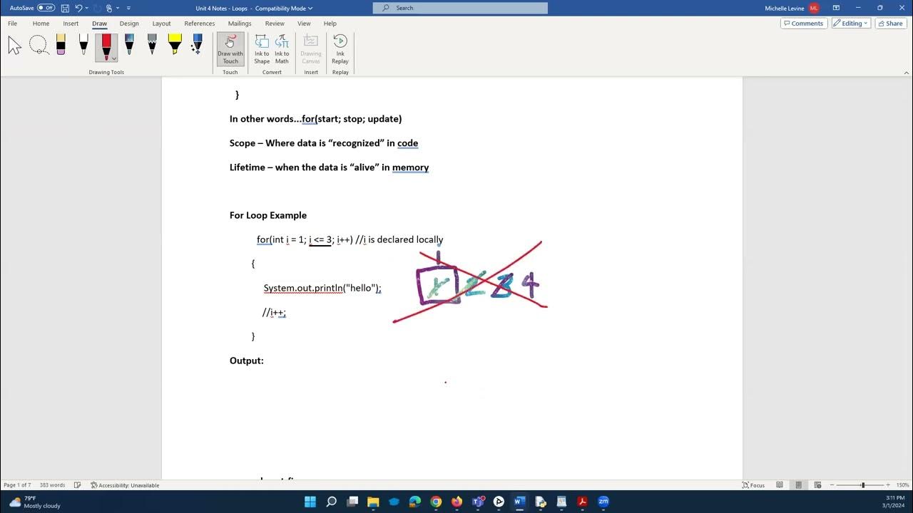 Unit 4 Loops - YouTube
