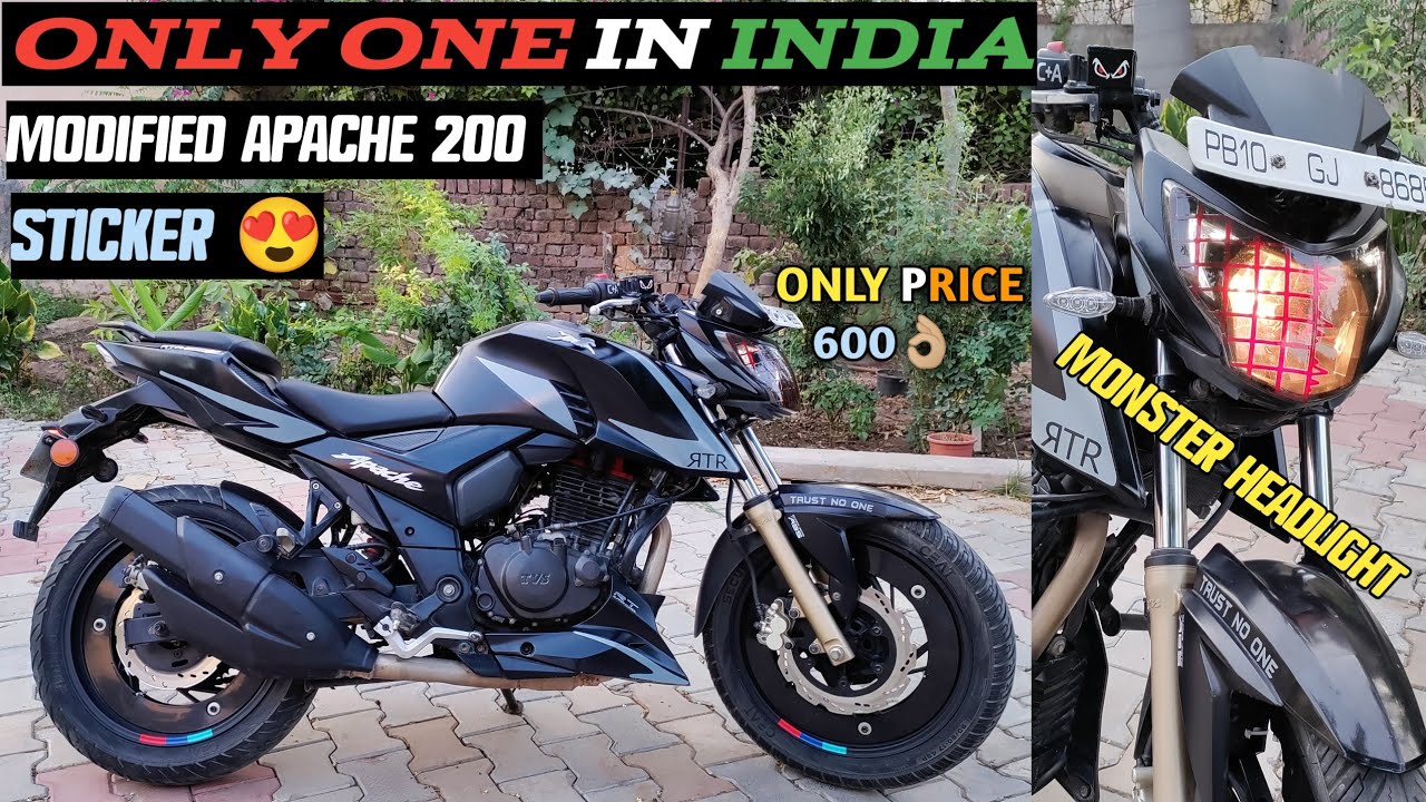 apache 200 4v bs4 Modified/apache 200 4v modified sticker #apachertr4v ...