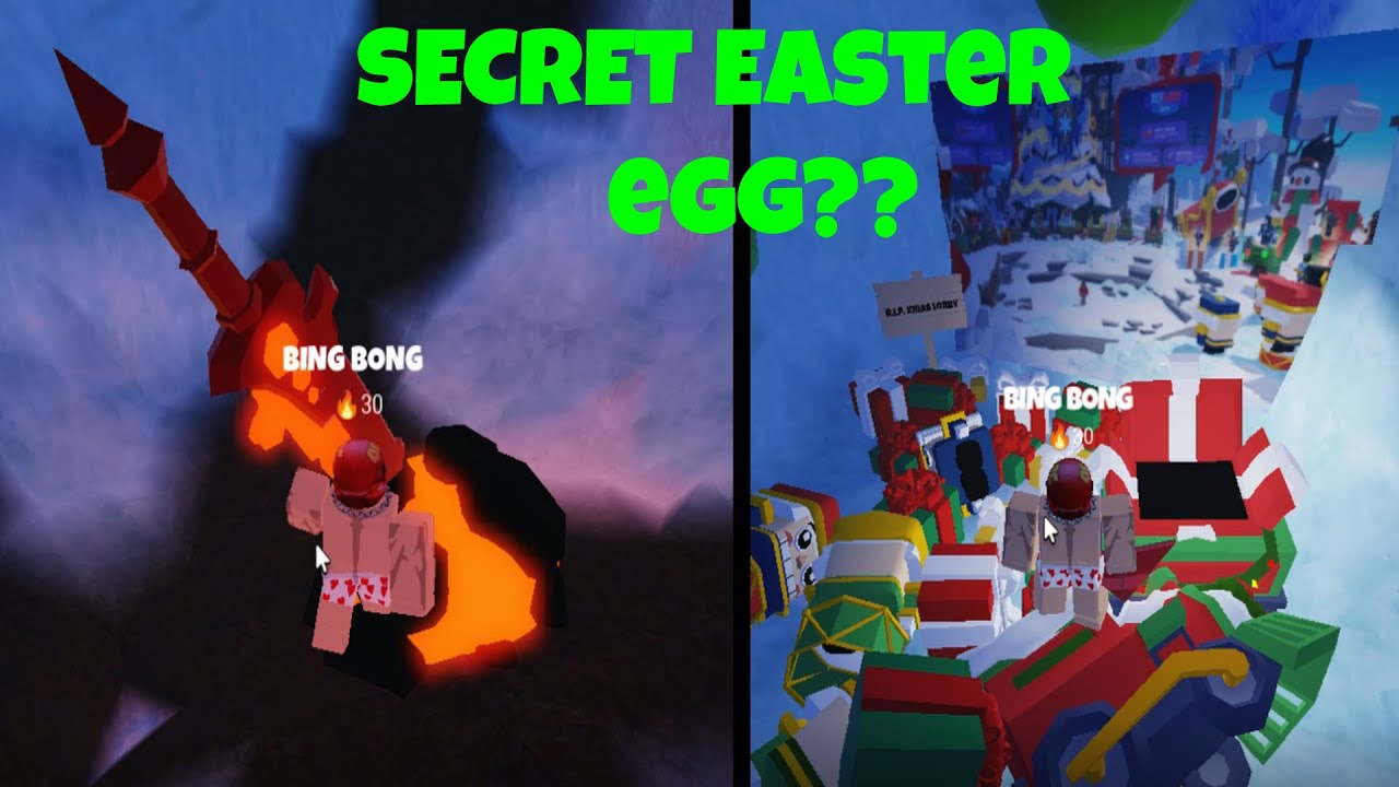 Hidden cool easter eggs in the Bedwars lobby - YouTube
