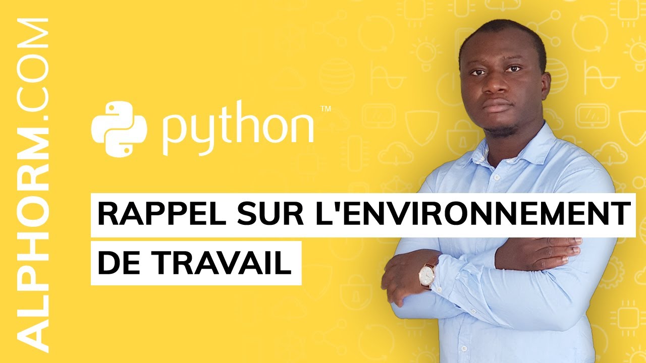 Formation Data science avec Python | Rappel sur l'environnement de travail - YouTube