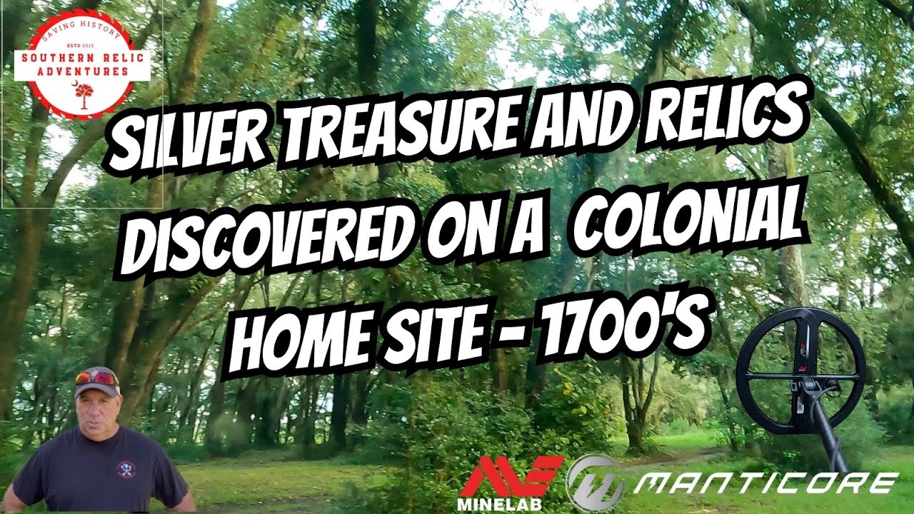 Silver Treasure and Relics from The 1700's Discovered on a Colonial ...