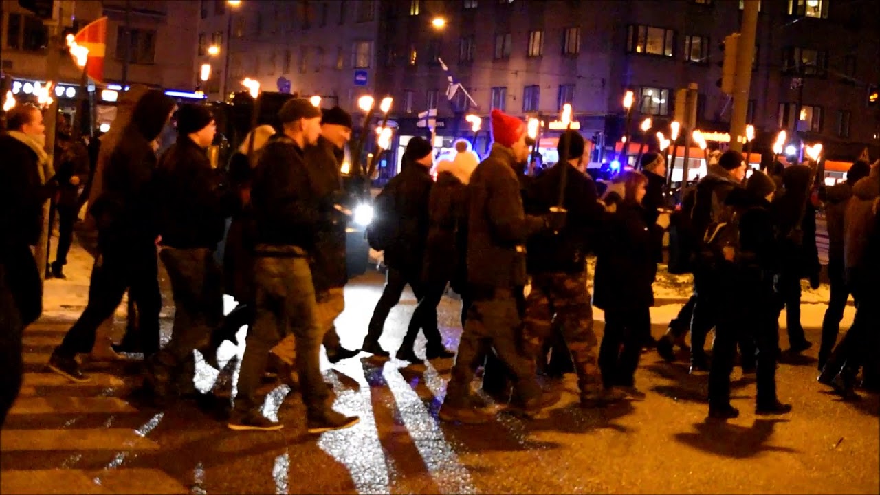 Finland - 100th Independence Day march in Helsinki - YouTube