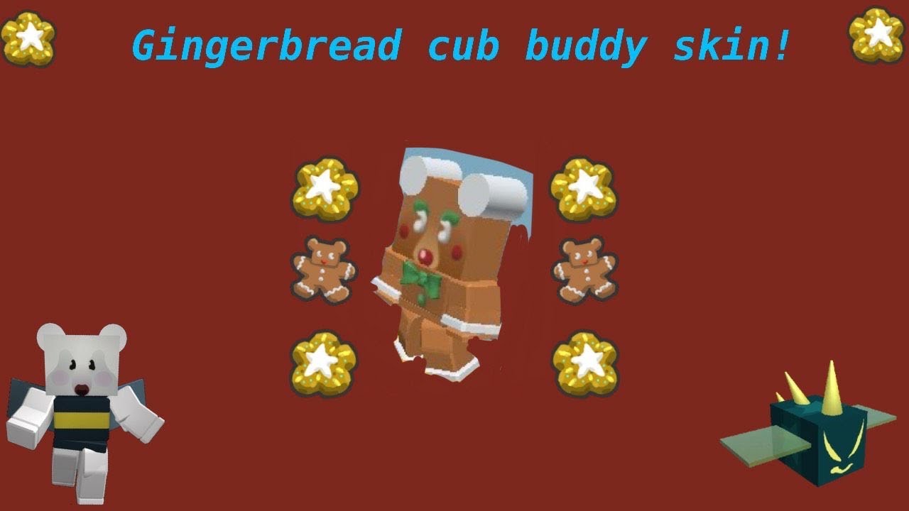Finally got the new cub buddy gingerbread skin - YouTube
