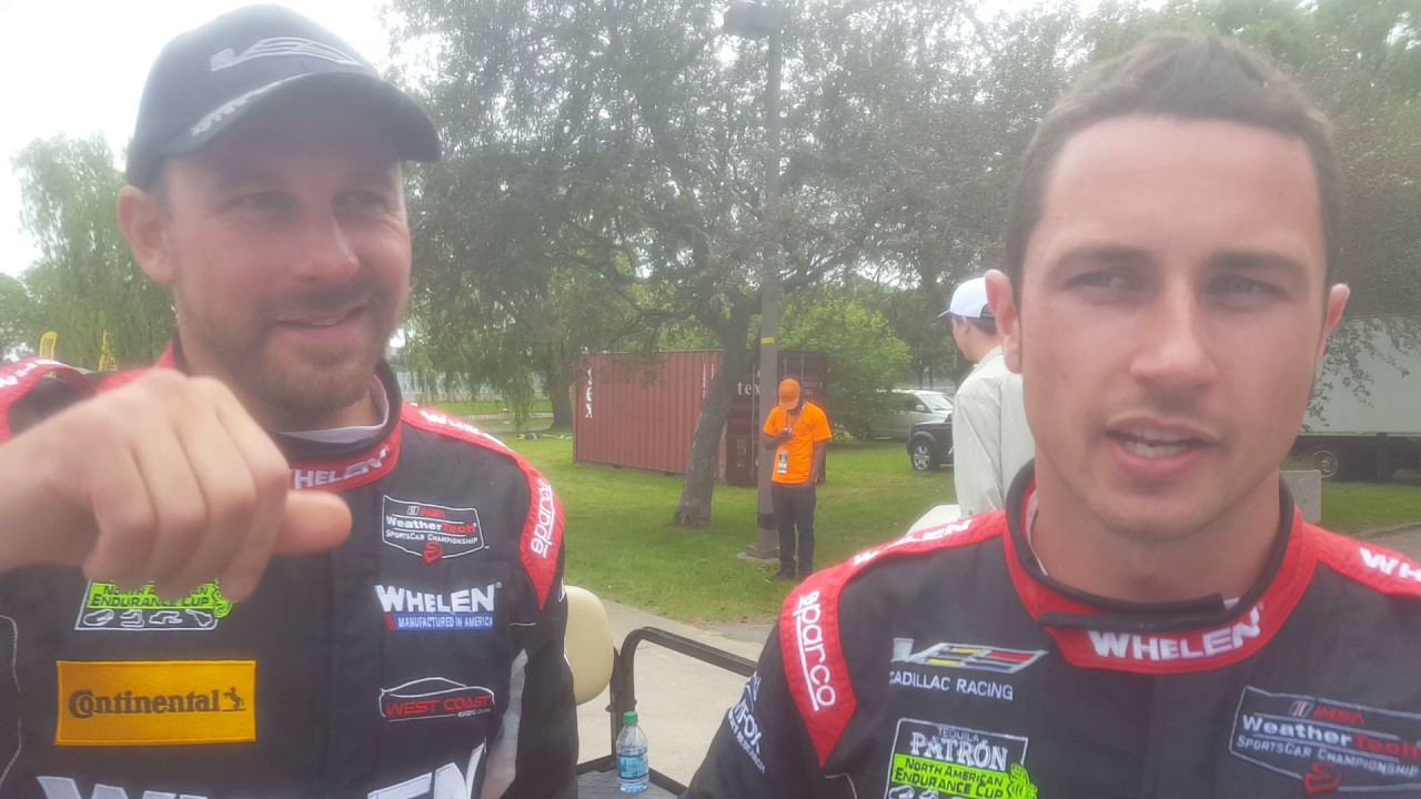 Weathertech Series Drivers Dane Cameron And Eric Curran Detroit GP Day ...