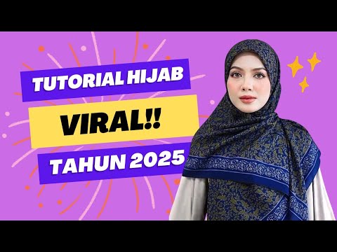 Hijab Simple dan Cantik Spesial Idul Fitri #hijab #hijabstyle #tutorialhijab