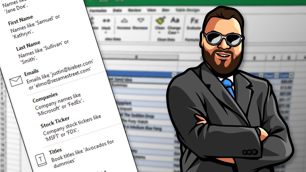 Fake & Obfuscate data in Excel with a click! - YouTube