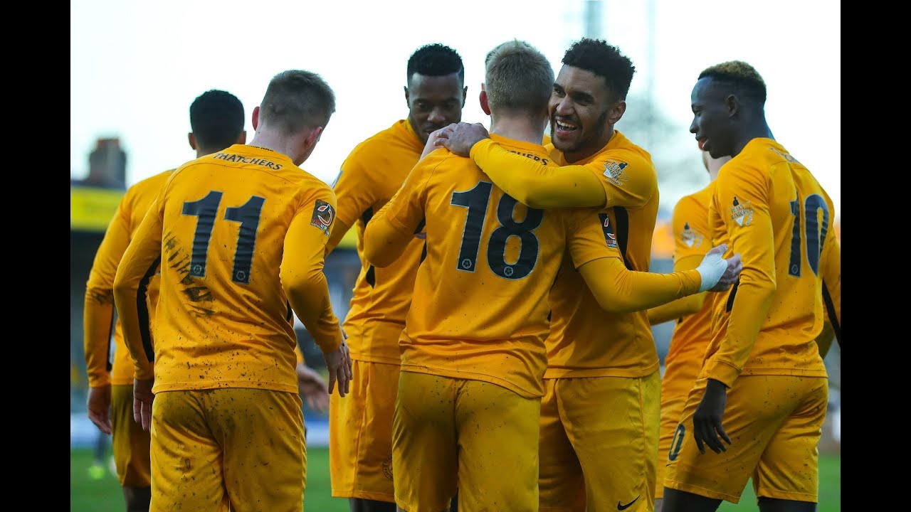 Official TUFC TV | United Hit 7 at Plainmoor Vs Oxford City 26/01/19 ...