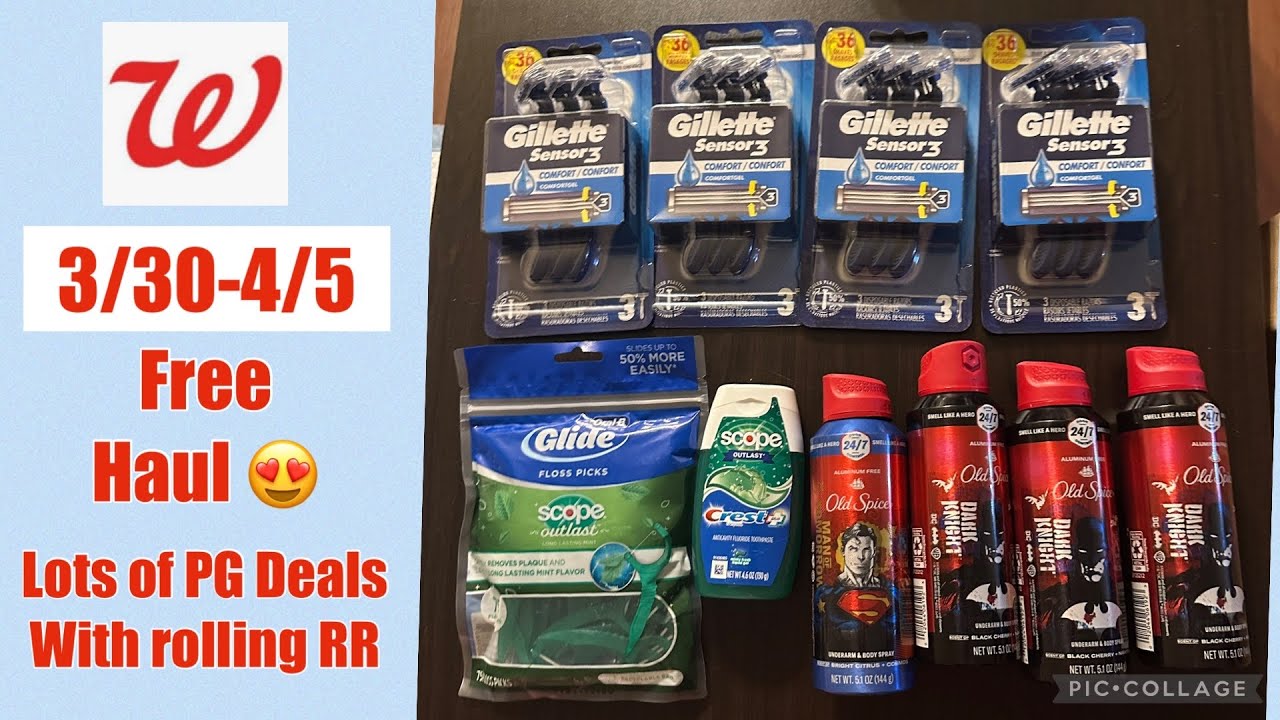 Walgreens Couponing haul all digital deals ||3/30-4/5 ||HOT PG FREEBIES ...