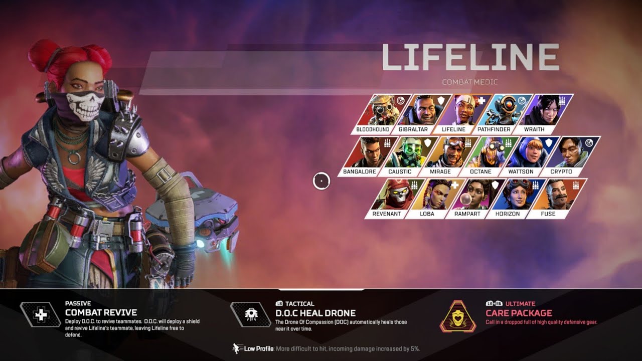 Apex legends bad to the bone lifeline skin - YouTube