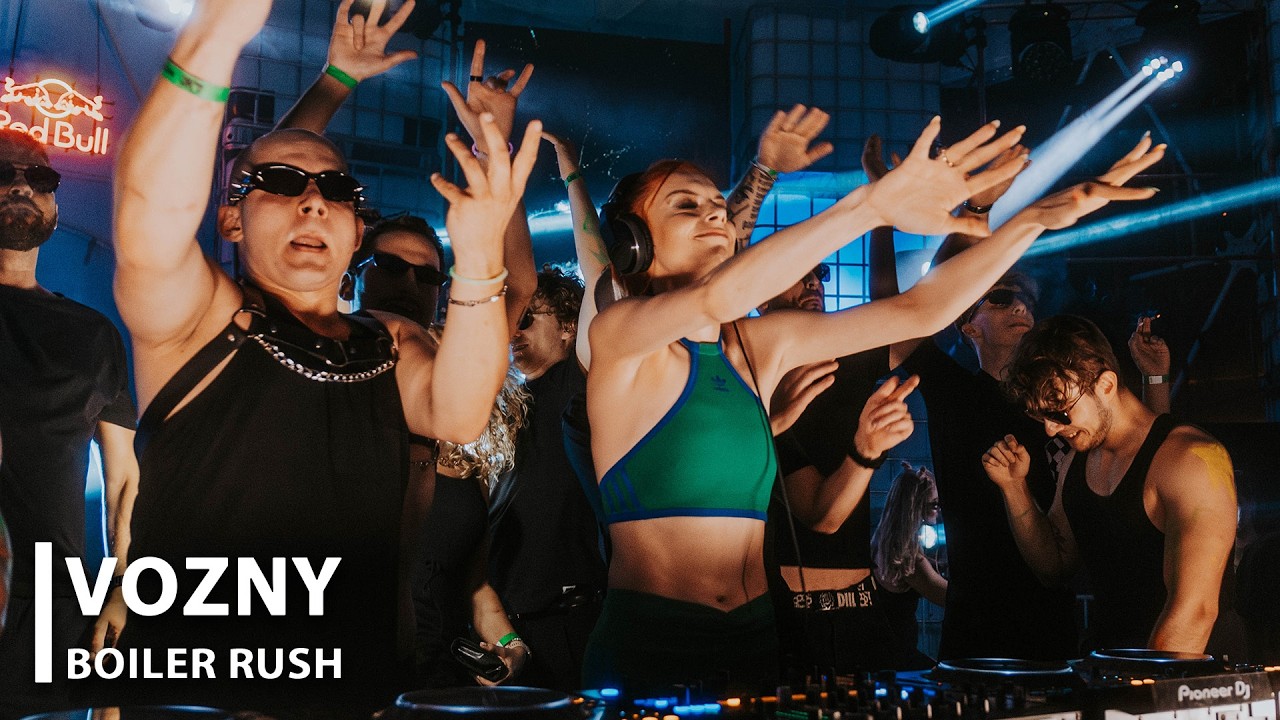 💥 Vozny | Melodic Techno Journey | Boiler Rush: The Matrix Rave 4K ...