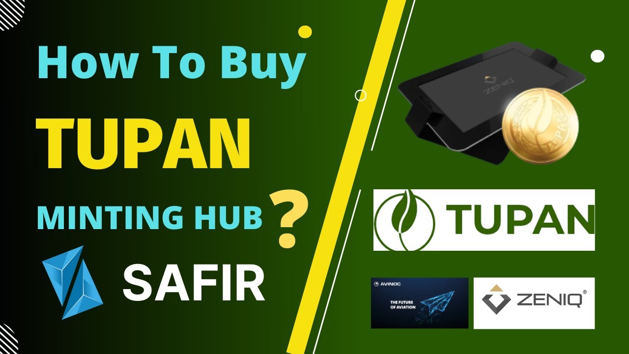 How to buy tupan minting hub | how to deposit fund in tupan | safir ...