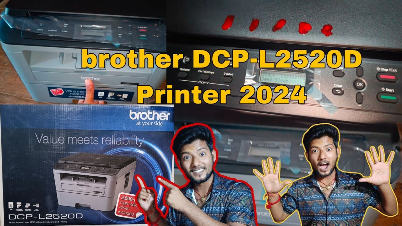 brother DCP-L 2520 D PRINTER UNBOXING REVIEW 2024 🇮🇳 - YouTube