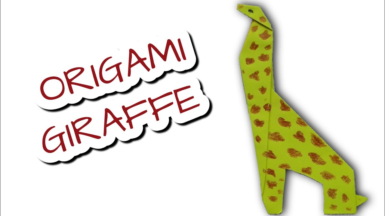 Origami Giraffe | Learn how to make origami easily | How to make ...