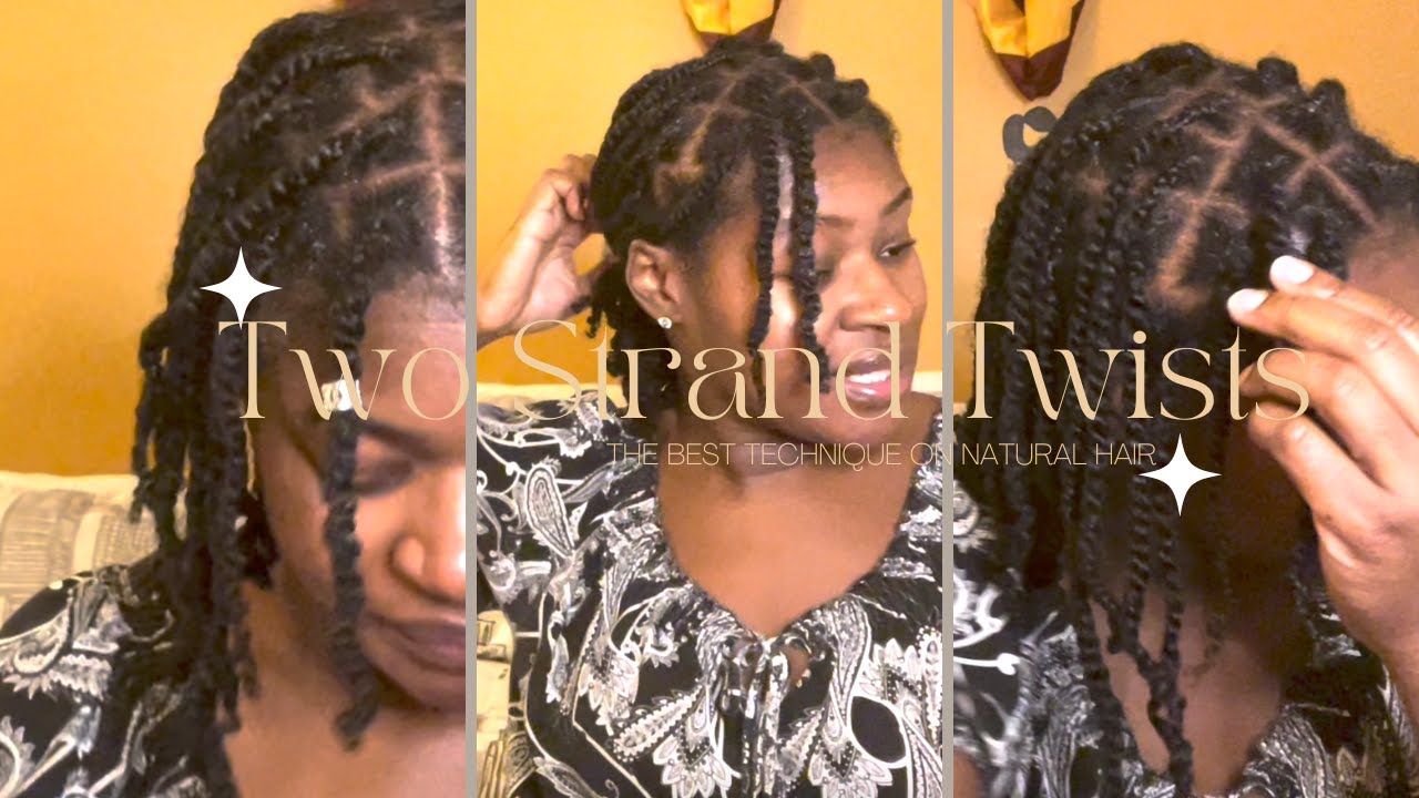 Two strand twists protective style tutorial:The best technique on ...