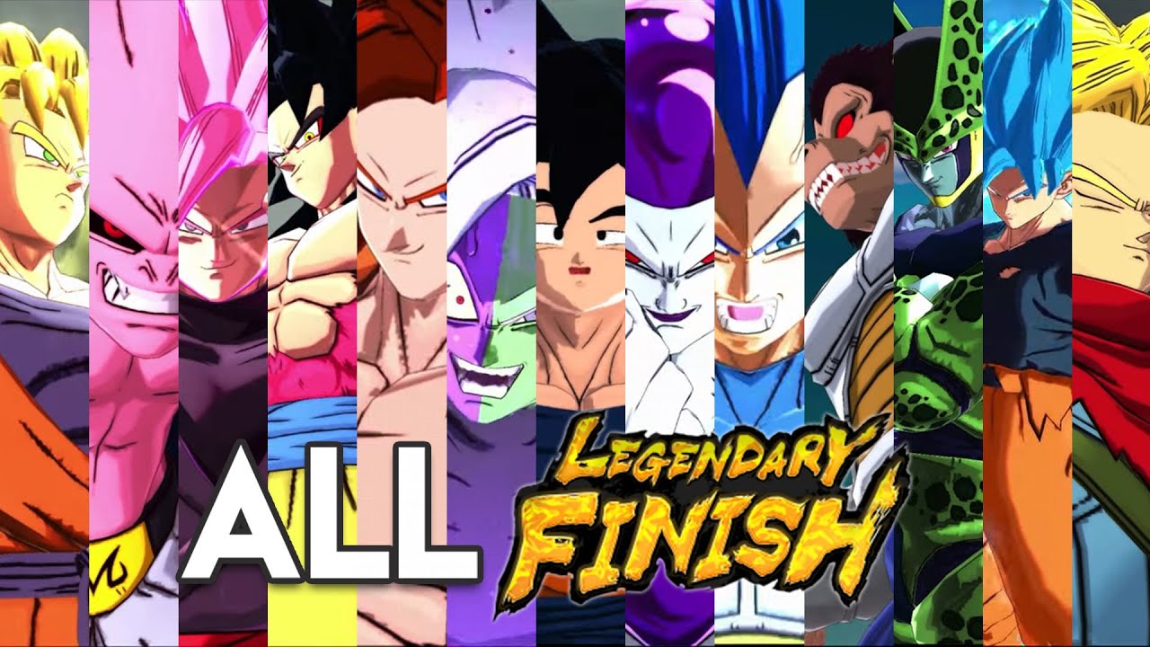 All Legendary Finishes / Legends Limited 2021 Edition (Dragon Ball ...