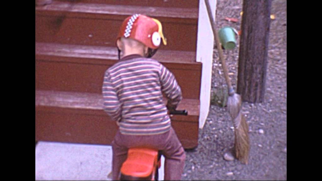 Sheldon on his Toy Motorcycle - YouTube