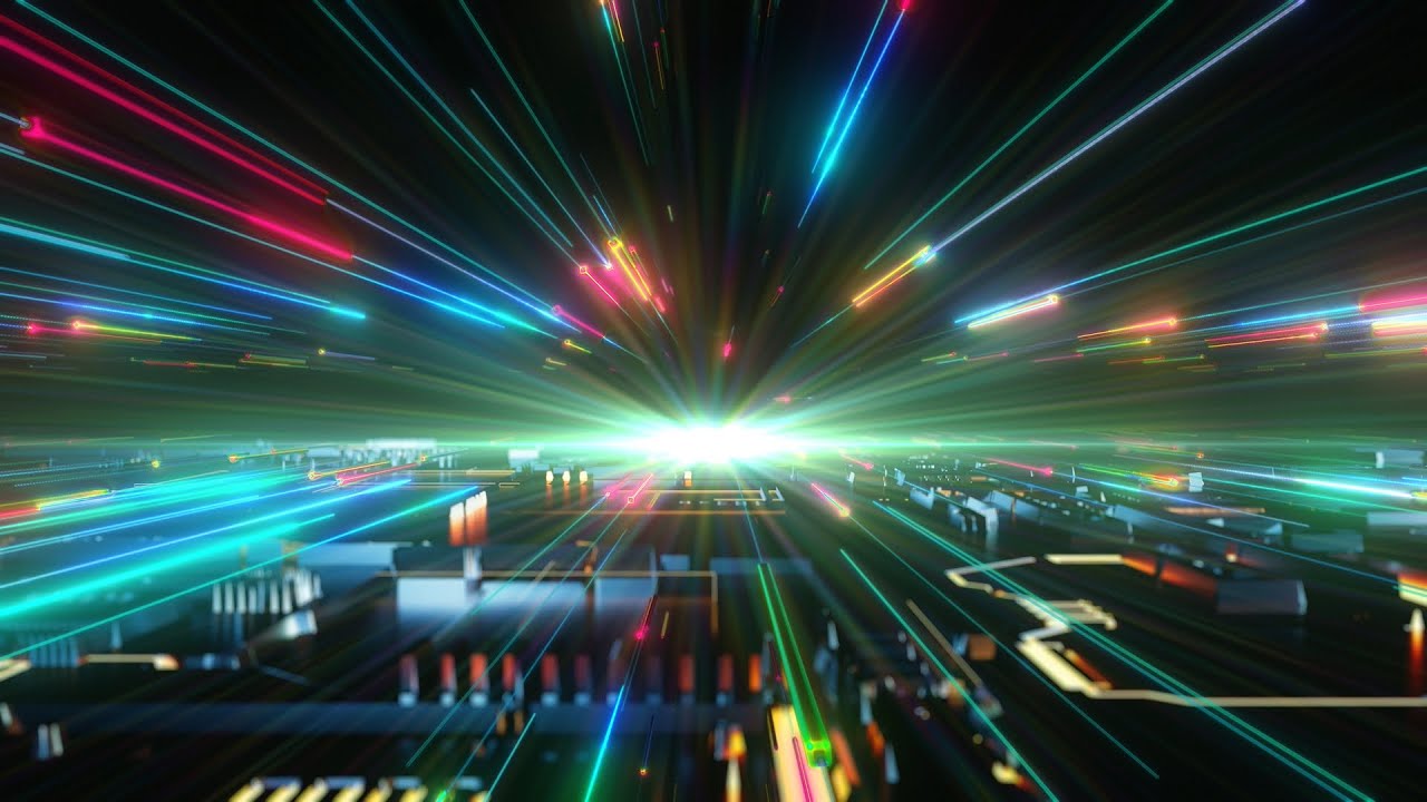 Techno colorful tunnel Vj Loop Video | 4K Video | No Copyright Motion ...