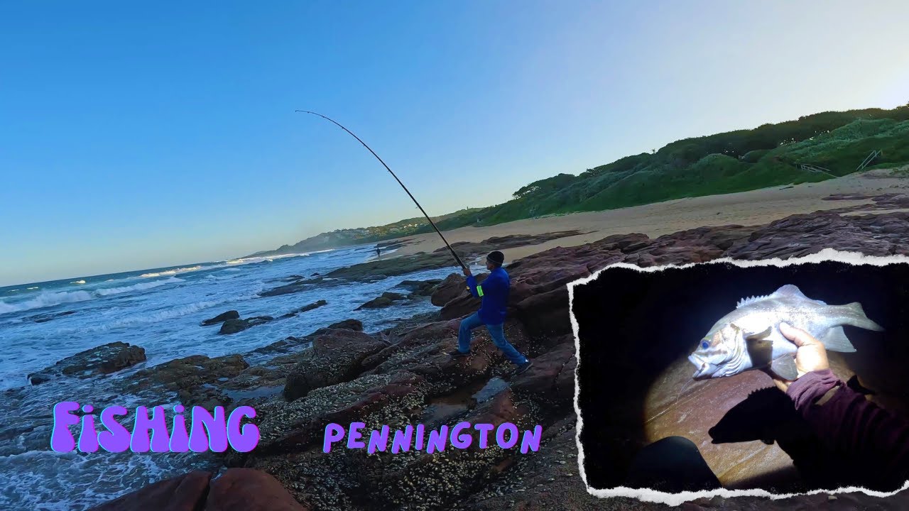 Quick afternoon fishing session at Pennington (The Beach cafe) - YouTube