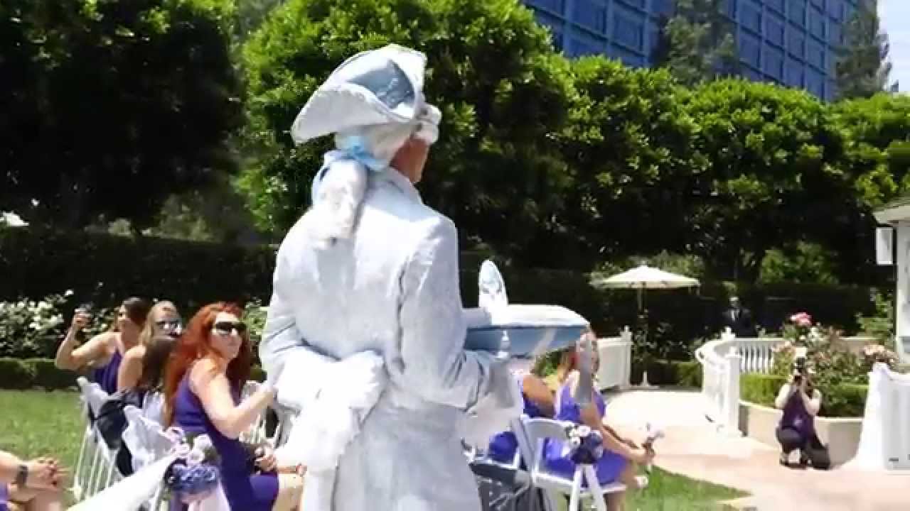 Disneyland wedding major domo - YouTube