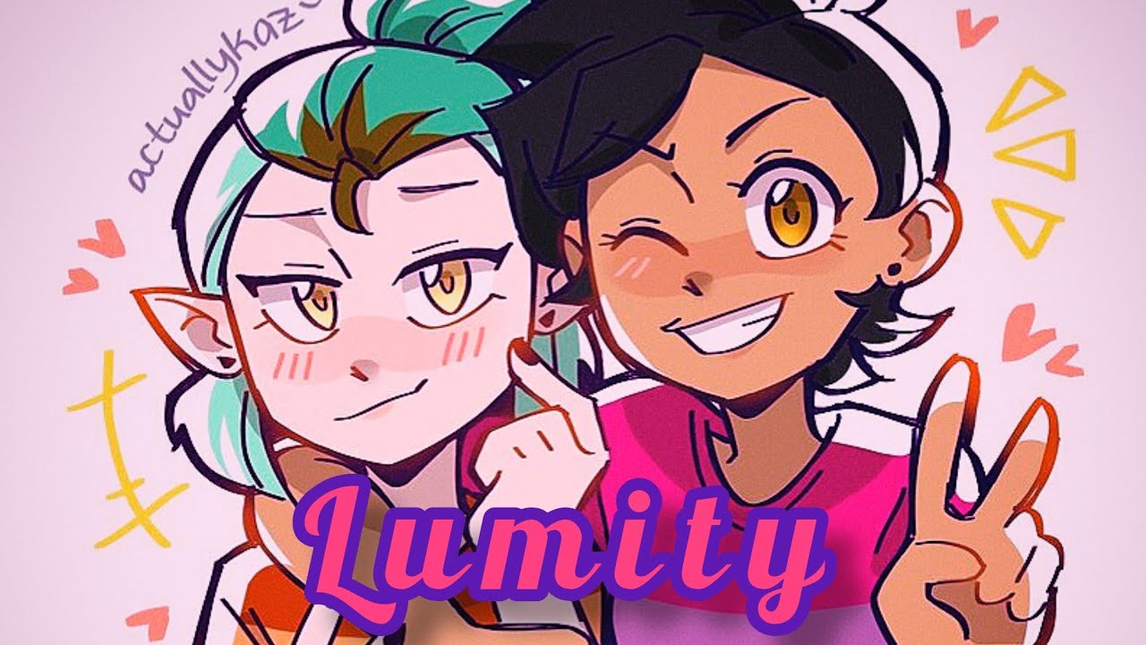 Tribute: The owl house 🦉 — Lumity 💖 (Luz 💜 and Amity ️💫) - YouTube